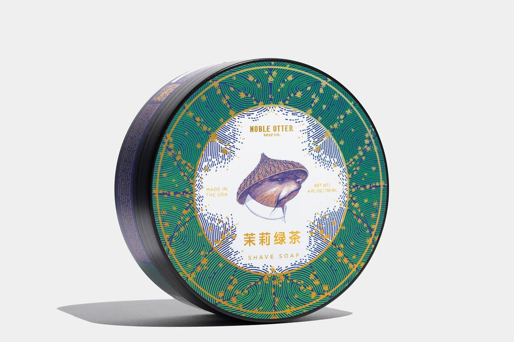 Noble Otter Soap Co. - 茉莉綠茶 (Jasmine Green Tea) Shave Soap