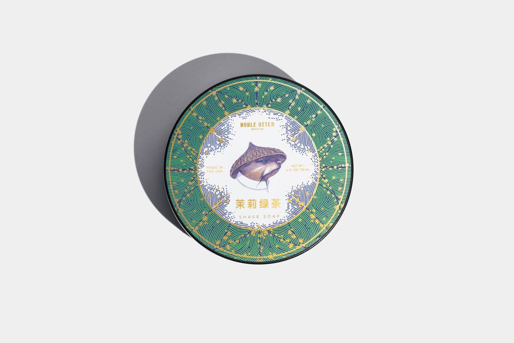 Noble Otter Soap Co. - 茉莉綠茶 (Jasmine Green Tea) Shave Soap