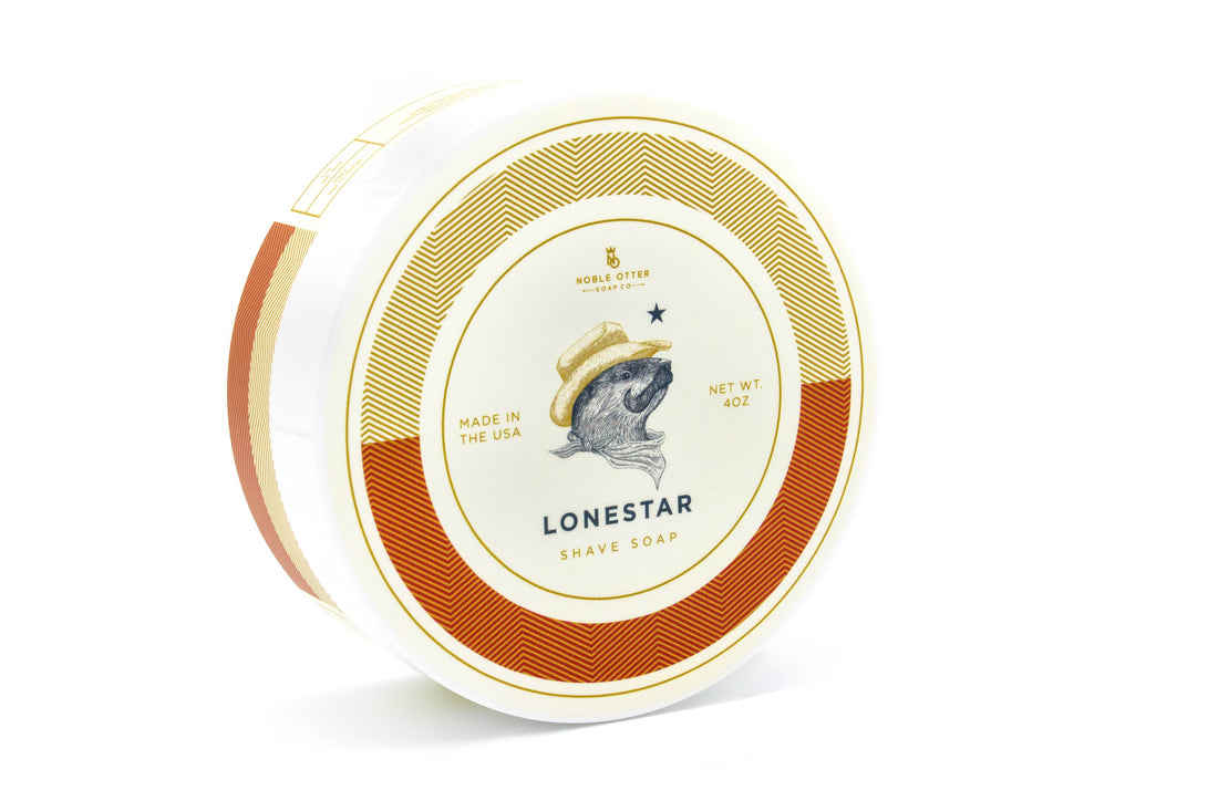 Noble Otter Soap Co. - Lonestar Shave Soap