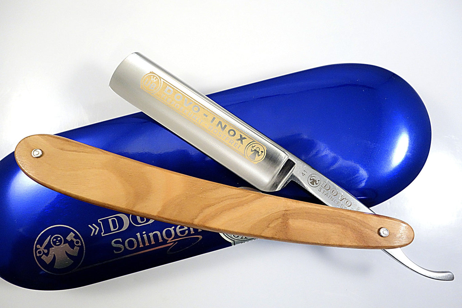 Dovo "Inox" Stainless Steel 5/8 Full Hollow Solingen Straight Razor