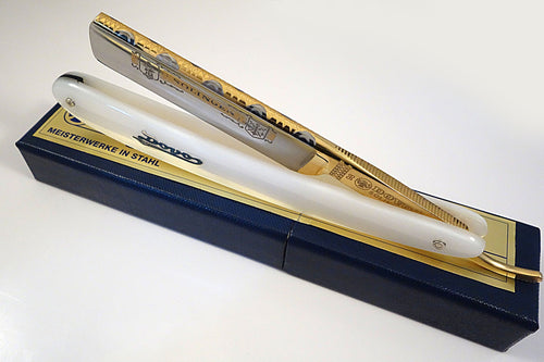 Dovo "Pearl" 5/8 Full Hollow Solingen Straight Razor