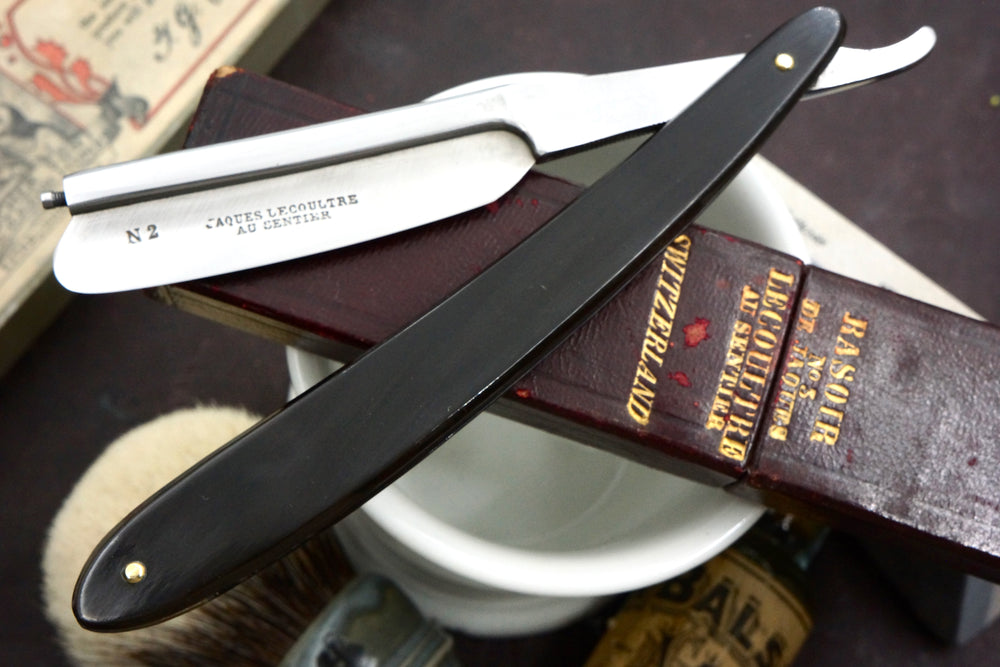 Rasoir droit français entièrement restauré des années 1800 - Fabriqué