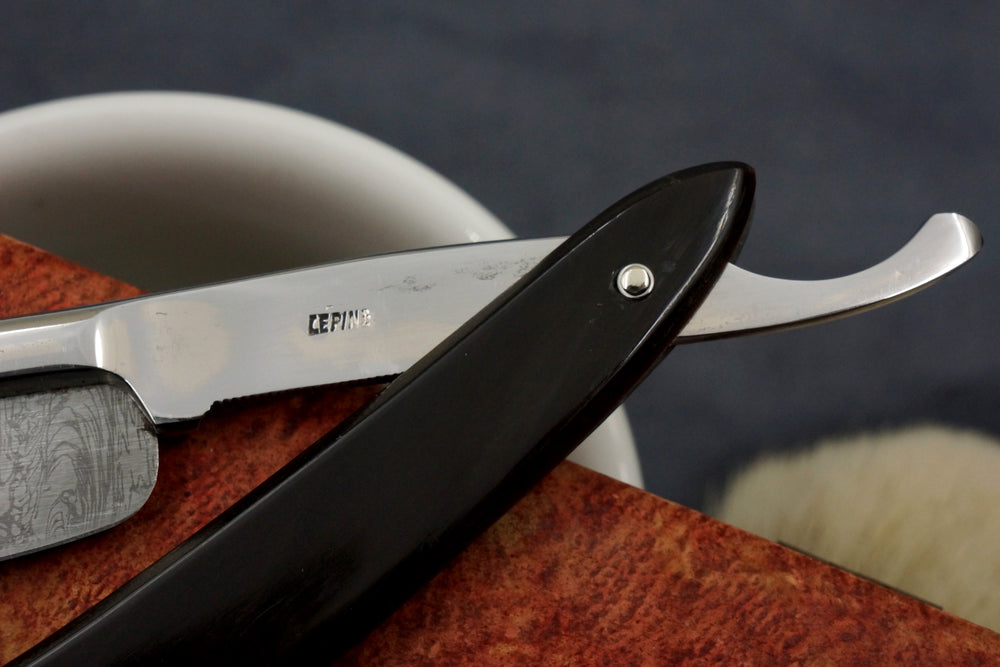 Rasoir droit français entièrement restauré des années 1800 - Fabriqué