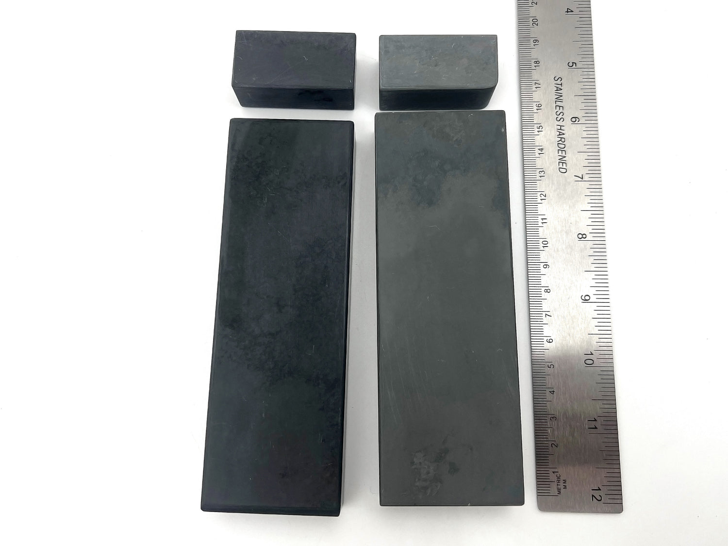 Black Shadow & Green Shadow Hone Set - French Fine Razor Hones Sharpen