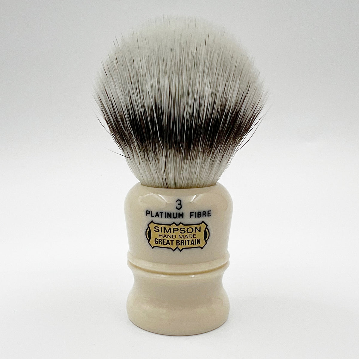 Simpson Duke 3 Platinum Synthetic Bristle Shaving Brush