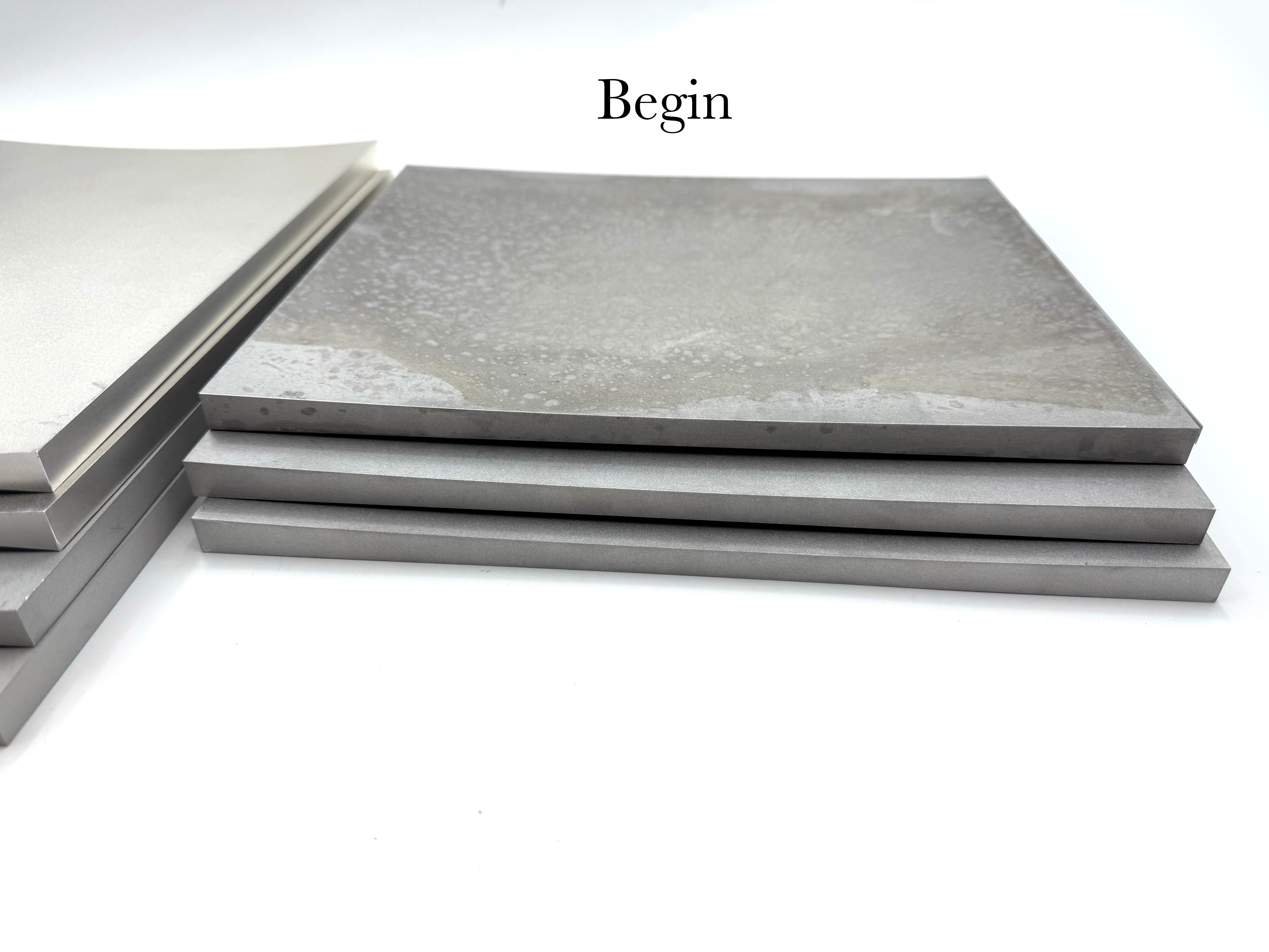 Concave Lapping Plate | 9x11x0.5″, 6061-T6 Aluminum aka "The Jarrod Pl