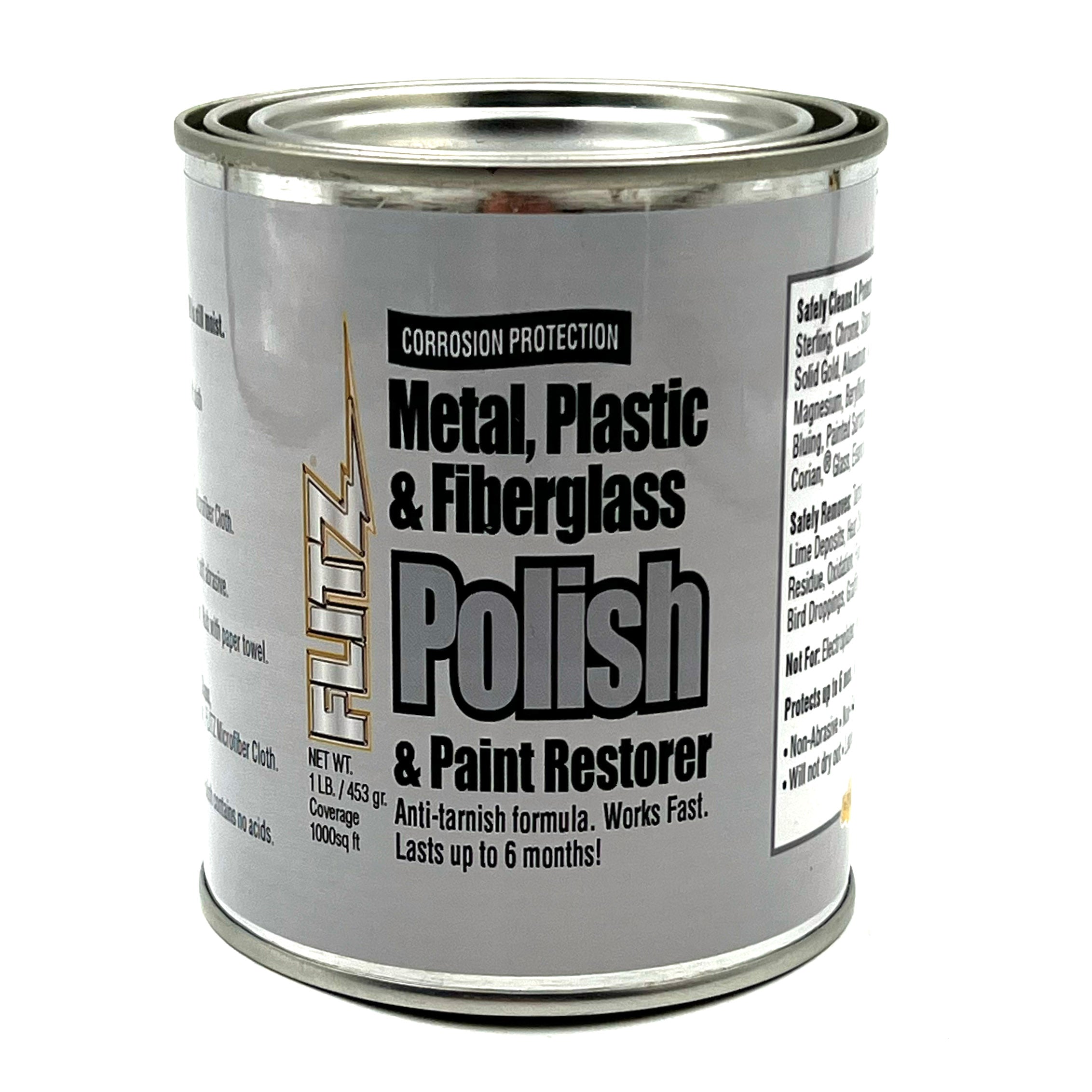 Flitz Premium Multipurpose Polishing & Cleaning Cream - 1lb (453g) Can